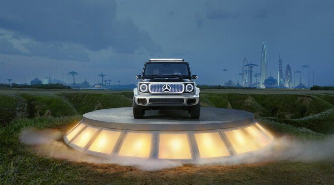 Mercedes Benz unveils electric G-Wagon concept known as EQG ⋆ ...